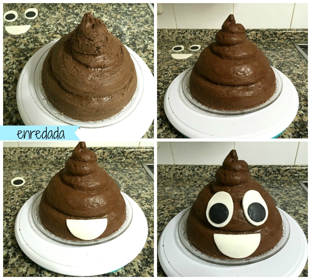 enredada en...: SWEET LAB: EMOJI POOP CAKE