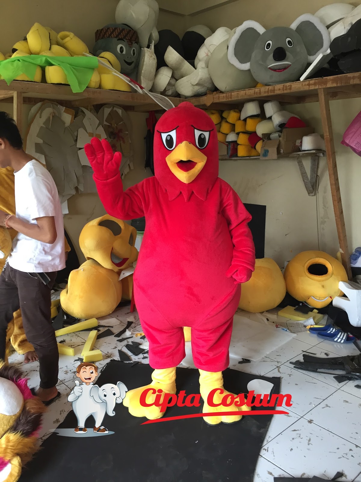 (WA: 0813.2328.9889)|KOSTUM MASKOT BURUNG | SALAH SATU DESAIN MASKOT ...