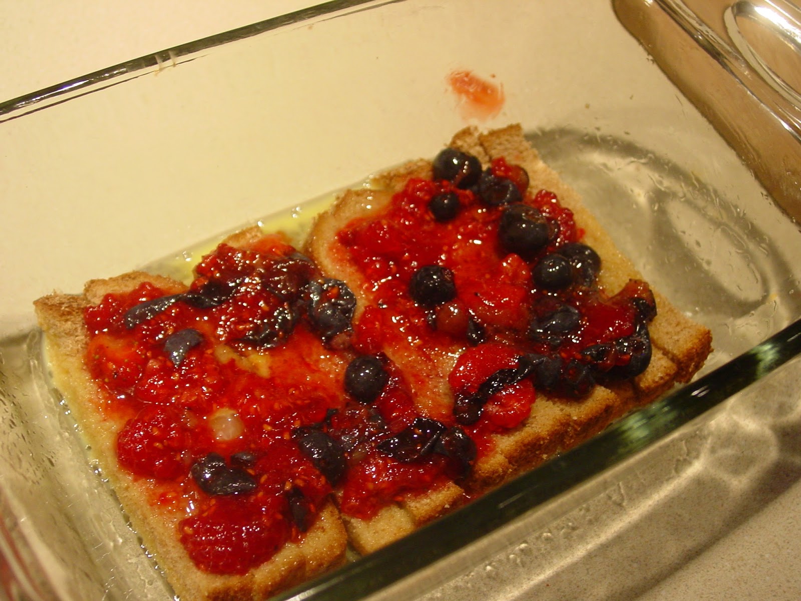 The Dirty Floor: Whole Wheat Berry Layered French Toast