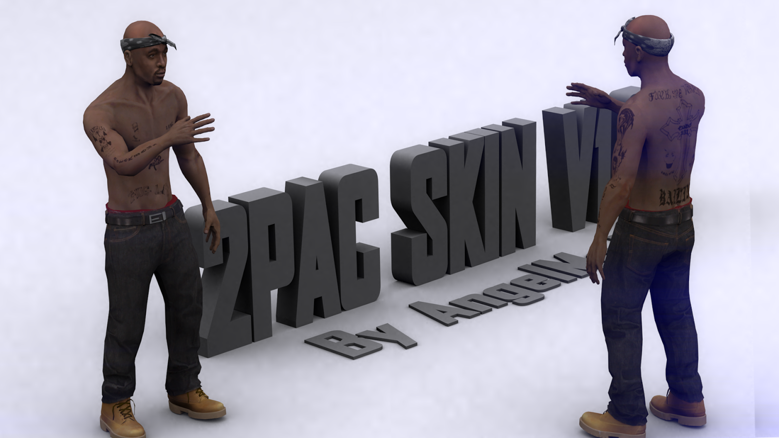 ZonaGTAEvolution: [GTASA] Skin De 2Pac/Tupac HD V1.0