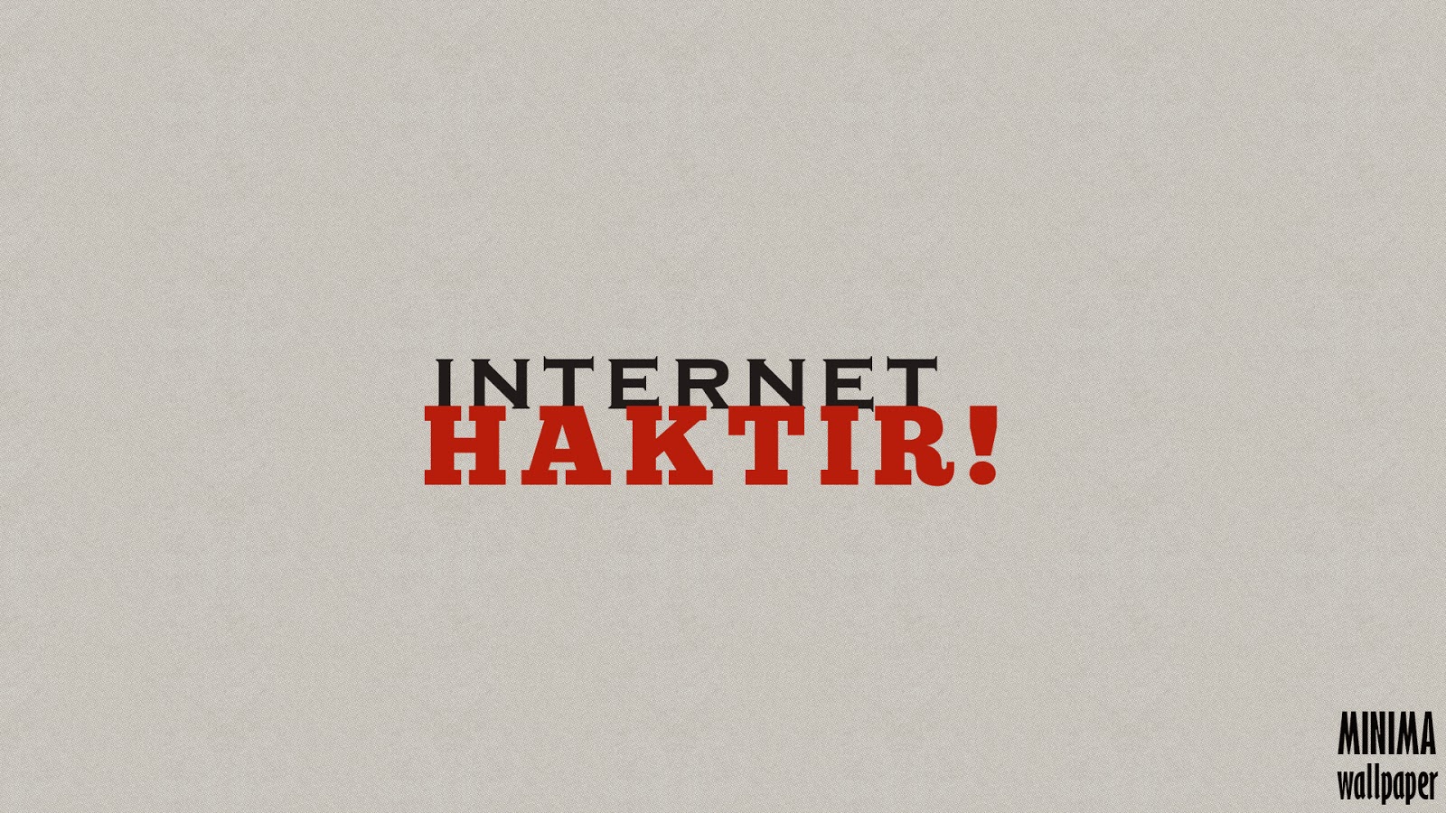 Wallpapers for Freedom of Internet-Minima Wallpaper