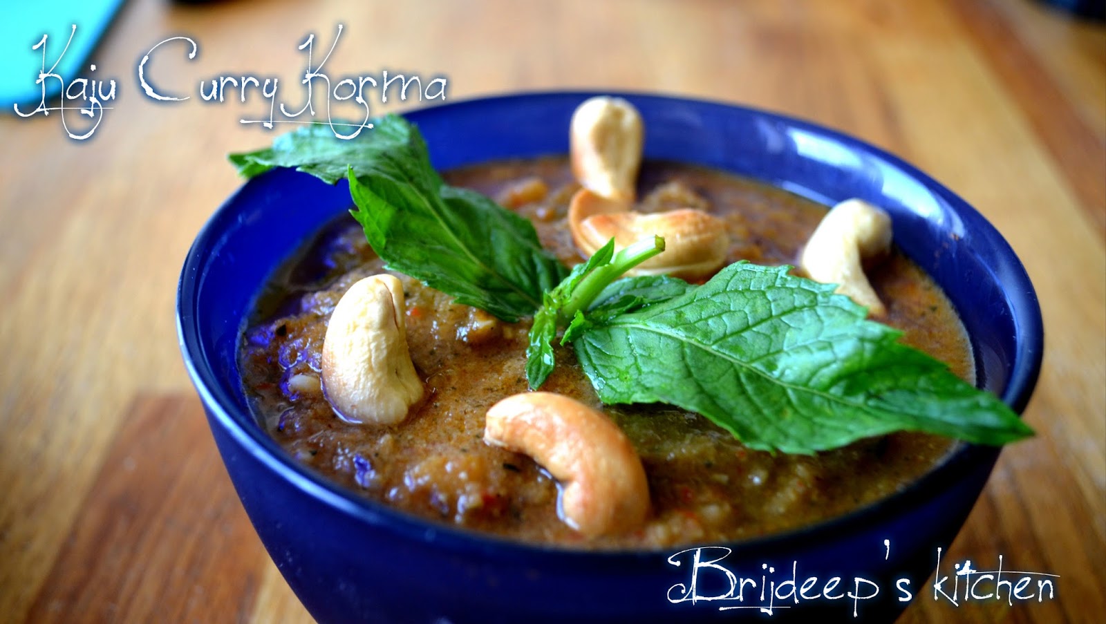 Effervescence: Kaju Curry Korma
