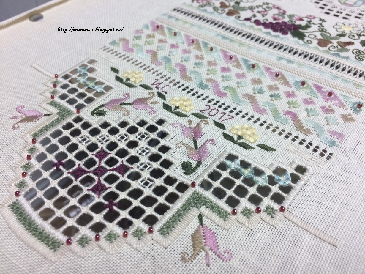 О вышивке и ...: Cross 'n Patch The Garden - закончен