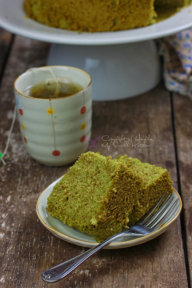 My Small Kitchen: Matcha Chiffon Cake