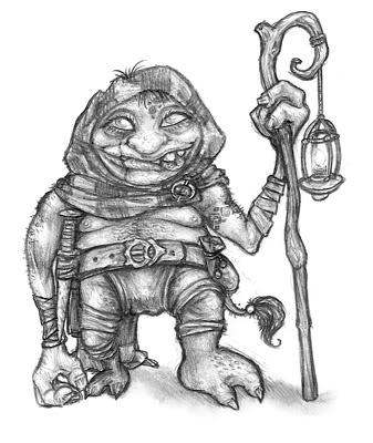 Wandering Florida - The Blog: The Hill Trow Vs The Sea Trow