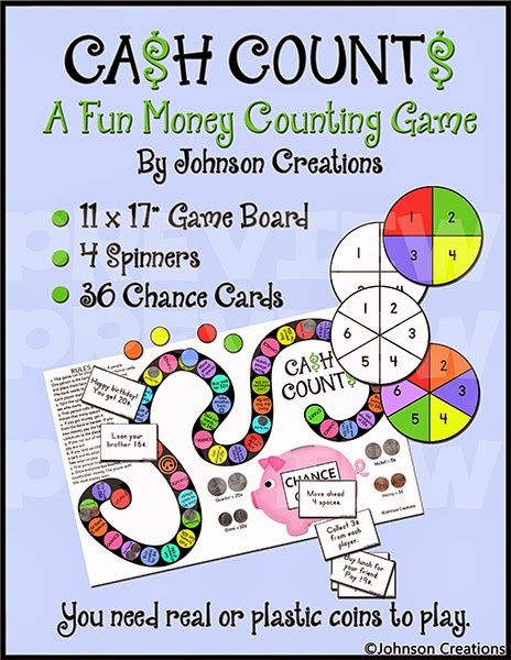 Johnson Creations CA H COUNT A Money Counting Game Johnson Creations CA H COUNT A Money Counting Game