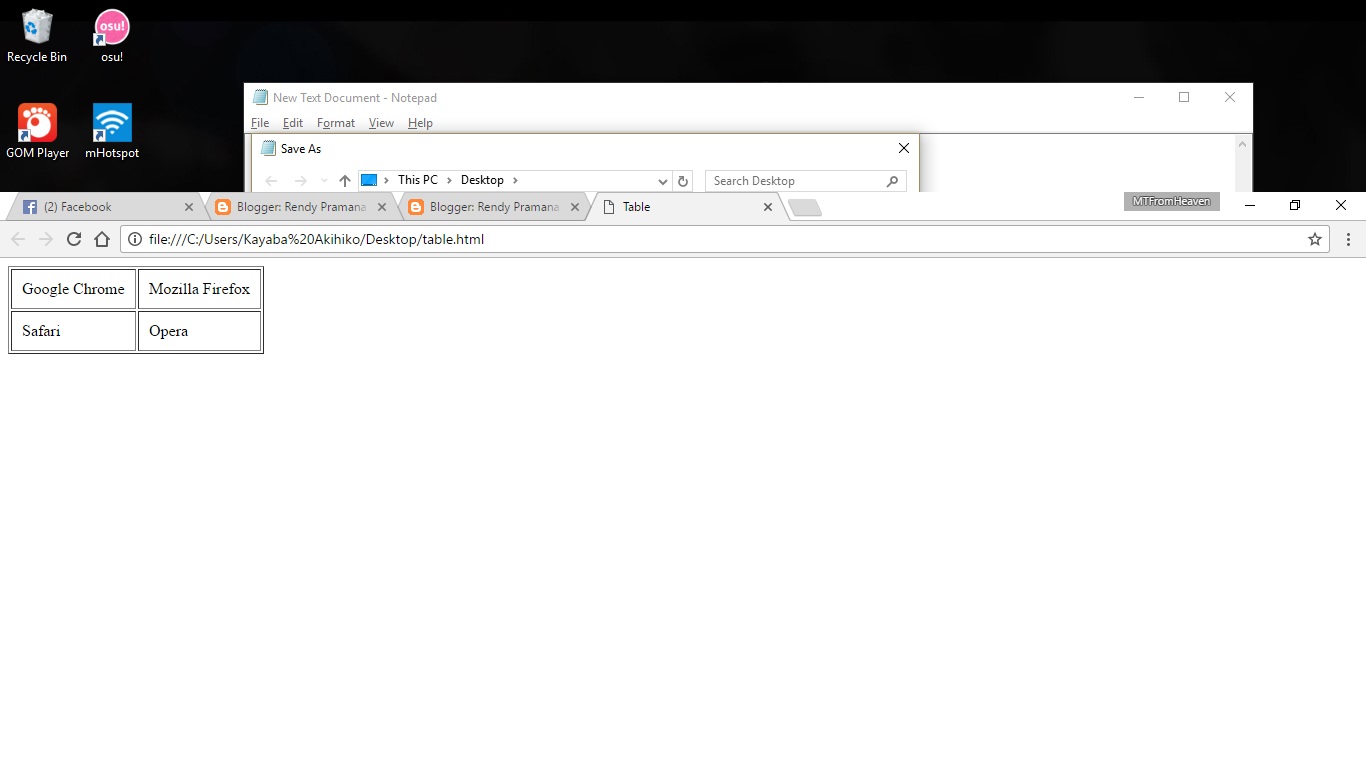 Membuat Halaman HTML/PHP Menggunakan Notepad - Rendy Pram