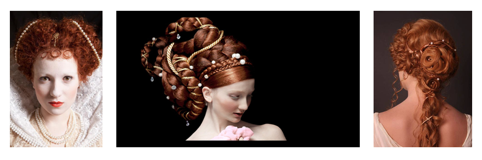 FMS407MorrisCRedheadsAndRoyalty: Elizabethan Hairstyles - Curls and ...