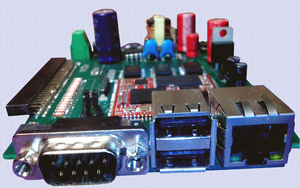 EMC2 CNC system on embedded platform