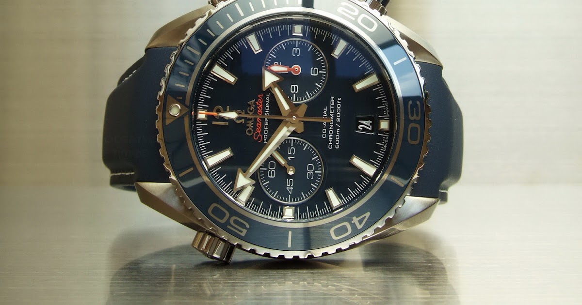 OceanicTime: OMEGA Seamaster PLANET OCEAN Titanium Liquidmetal® Chrono ...
