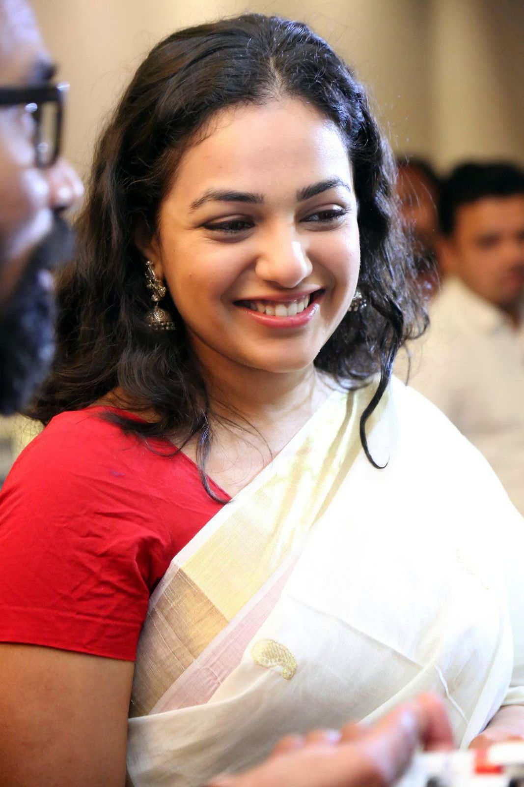 Nithya Menen a remarkably attractive young Lady in Saree | New Actress