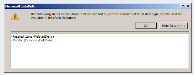 InfoPath 2013 Preview - SharePoint managed metadata columns are not ...