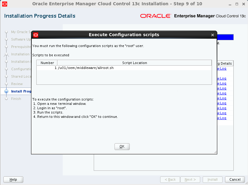 Installing Oem 13c On Oracle Enterprise Linux 7362