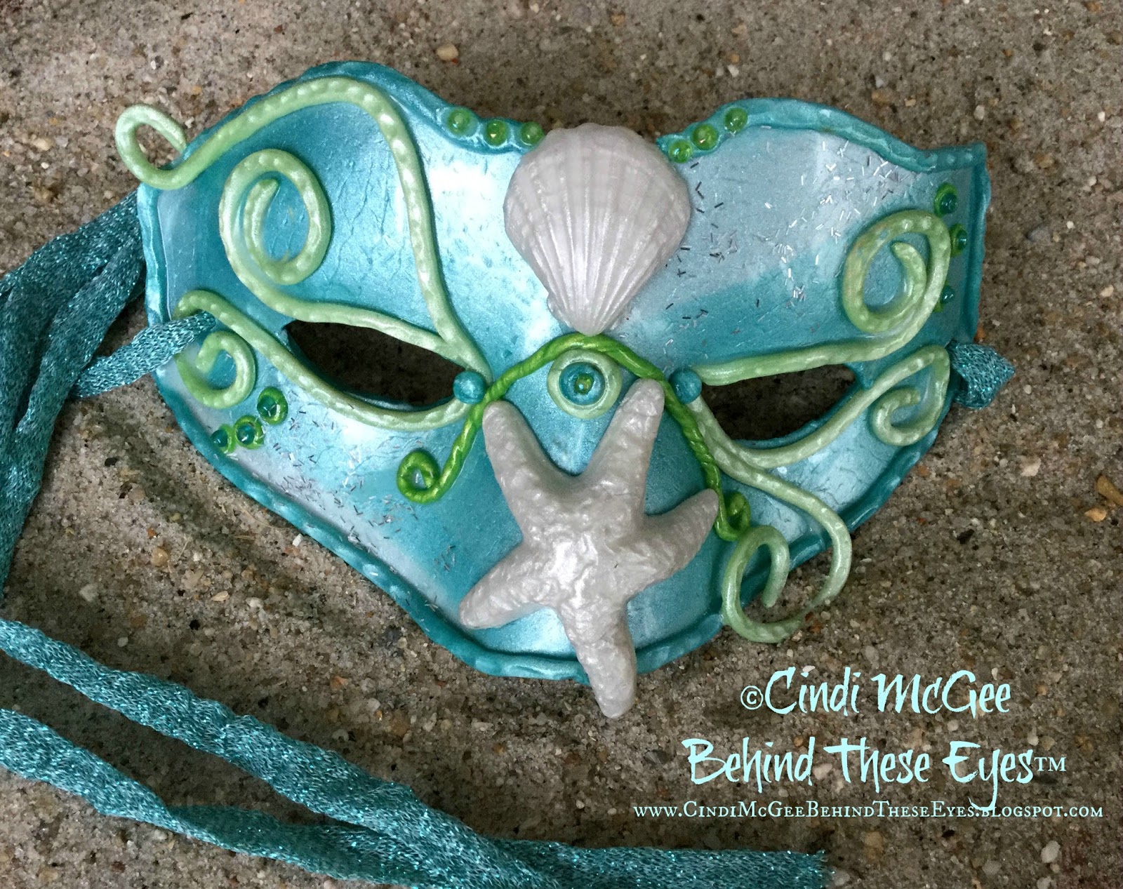 Mermaid Mask & Polymer Clay Adventure in Paradise Retreat