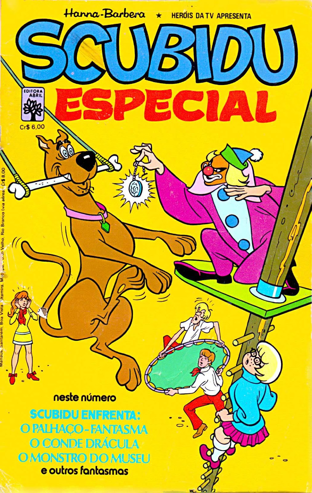 Gibis Clássicos: Scubidu Especial Nº 3 - Editora Abril
