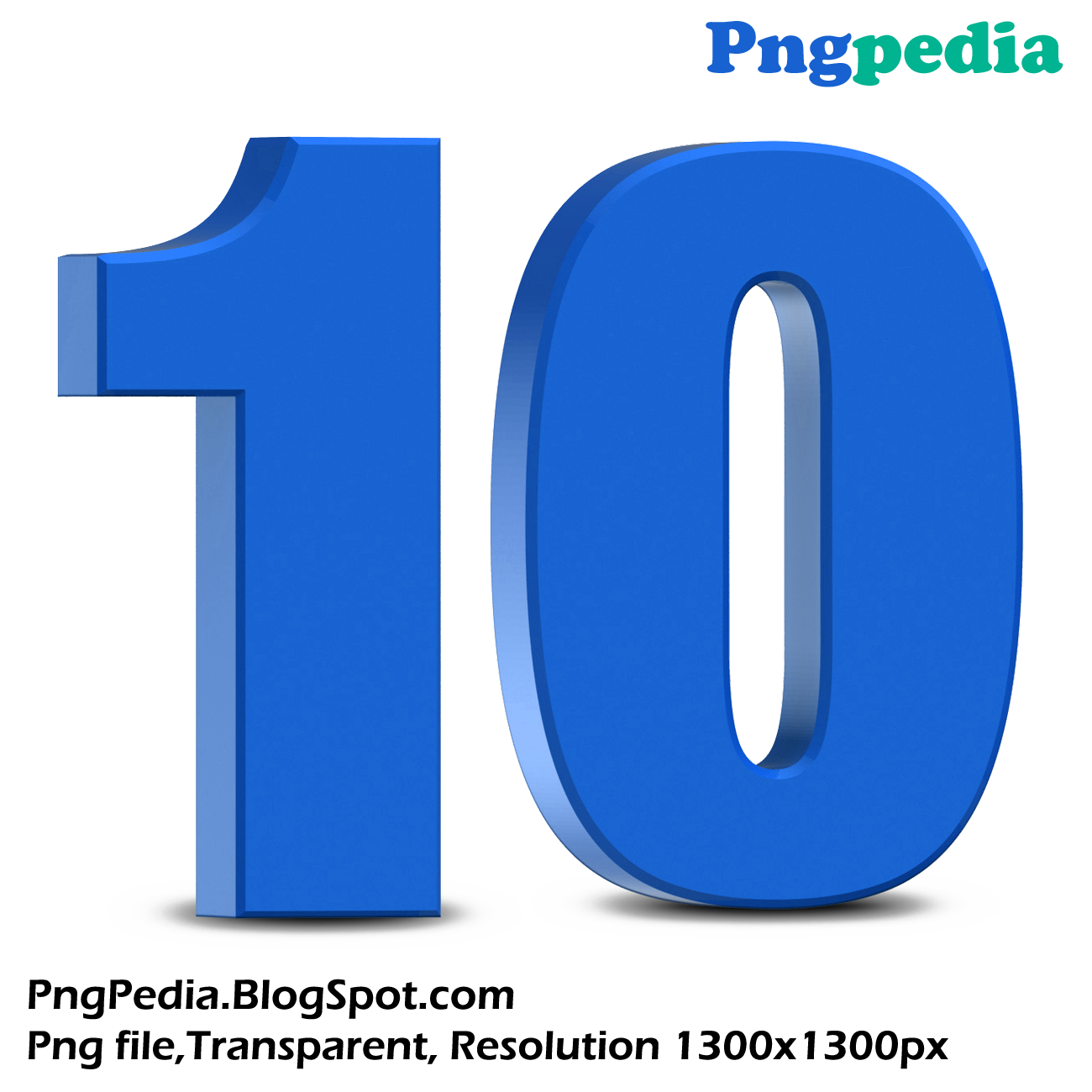 blue-3d-numbers-set 1300 x 1300 free download | Png Vectors, Photos ...