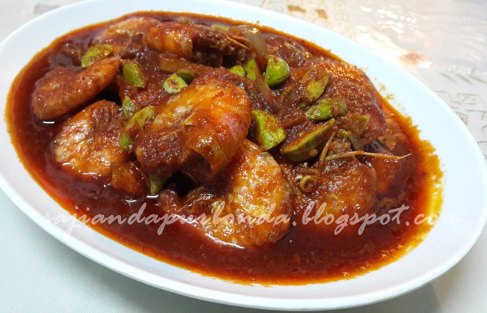 SAMBAL TUMIS UDANG PETAI PADI, penambat selera....
