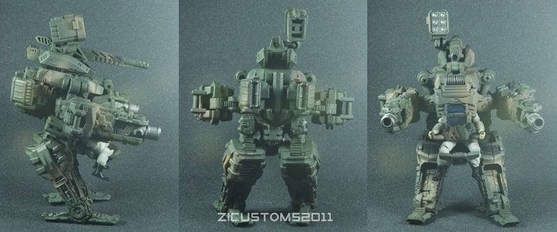 Micromatsing: Toyworks: Thunderhead Mecha Suit