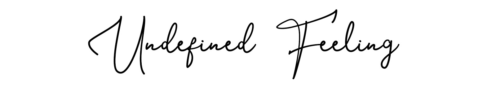 Undefined Feeling undefined-feeling