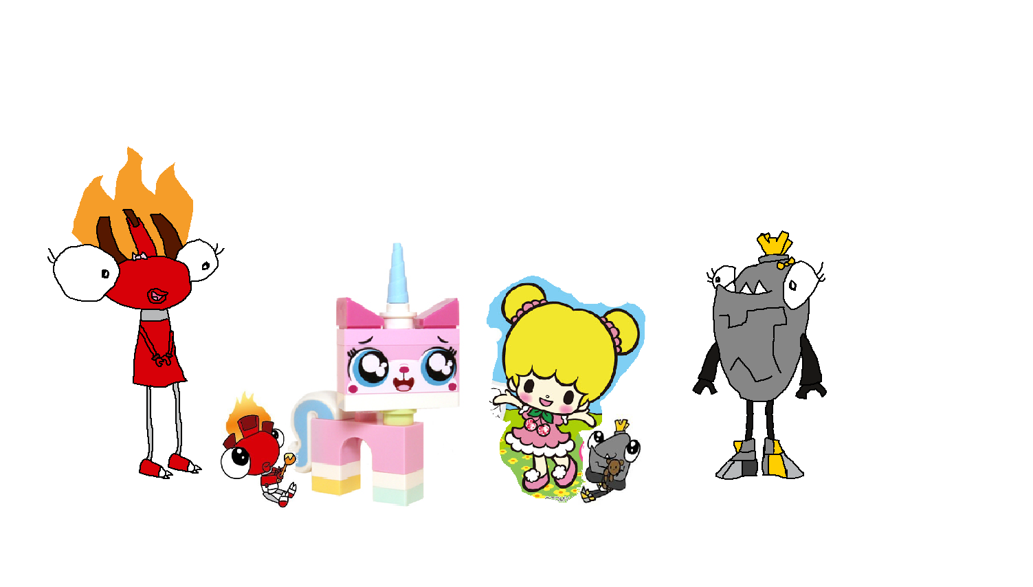 Isabelle's Blog world of toy: Unikitty care for the baby mixels