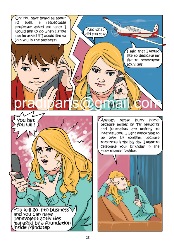 ComicsGraphic: Comics Illustration - some inside page of a English ...