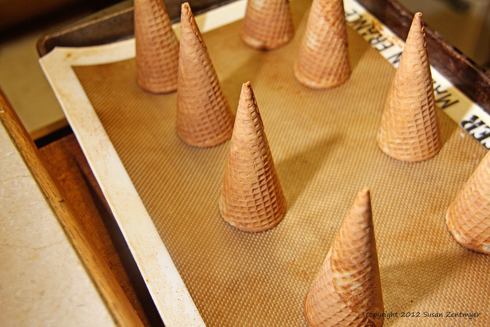 Love from the Kitchen: Pastry Cornucopia with Cranberry Mousse