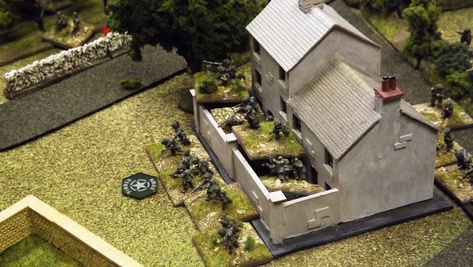Devon Wargames Group: D-Day, Pouppeville - Utah Beach, Exit Causeway One.