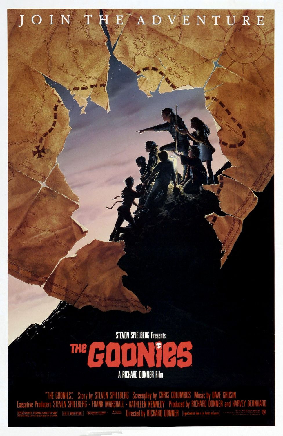 The Geeky Nerfherder: Movie Poster Art: The Goonies (1985)