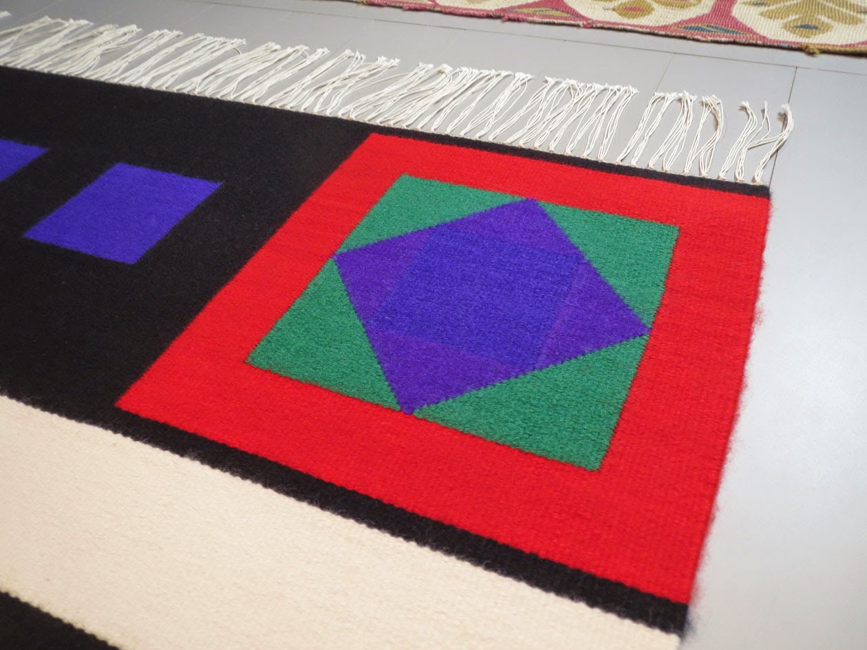 Rebecca Mezoff, Tapestry Artist: A Chief Blanket-inspired tapestry of ...