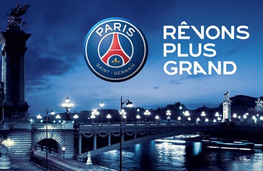 Le nouveau logo du PSG