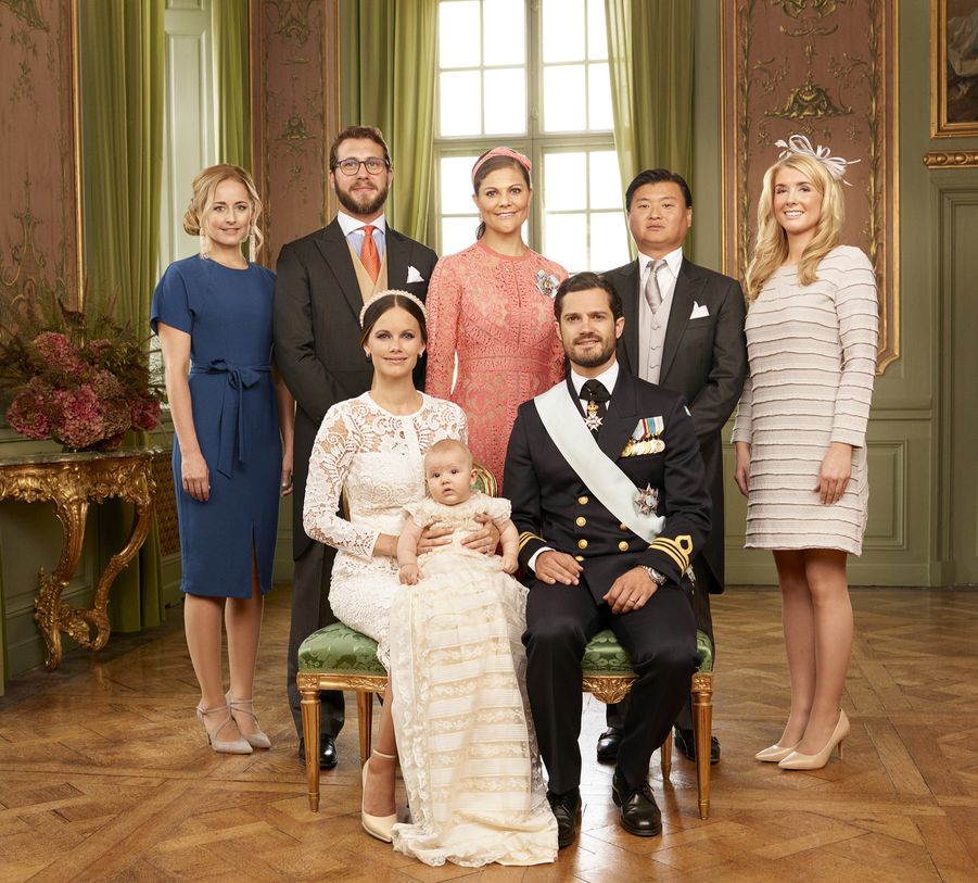 En el Palacio de Luz: BAUTIZO DEL PRINCIPE ALEXANDER DE SUECIA