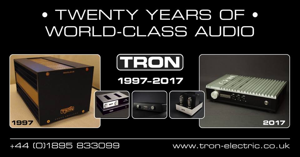 TRON ELECTRIC 20TH ANNIVERSARY – M & S | Ultimate High-Fidelity