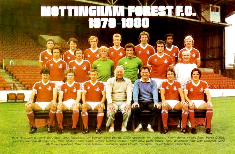 NOTTINGHAM FOREST Plantilla 1979-80