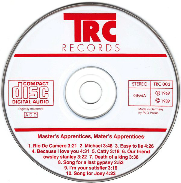 johnkatsmc5: Masters Apprentices “The Master’s Apprentices” 1967 first ...