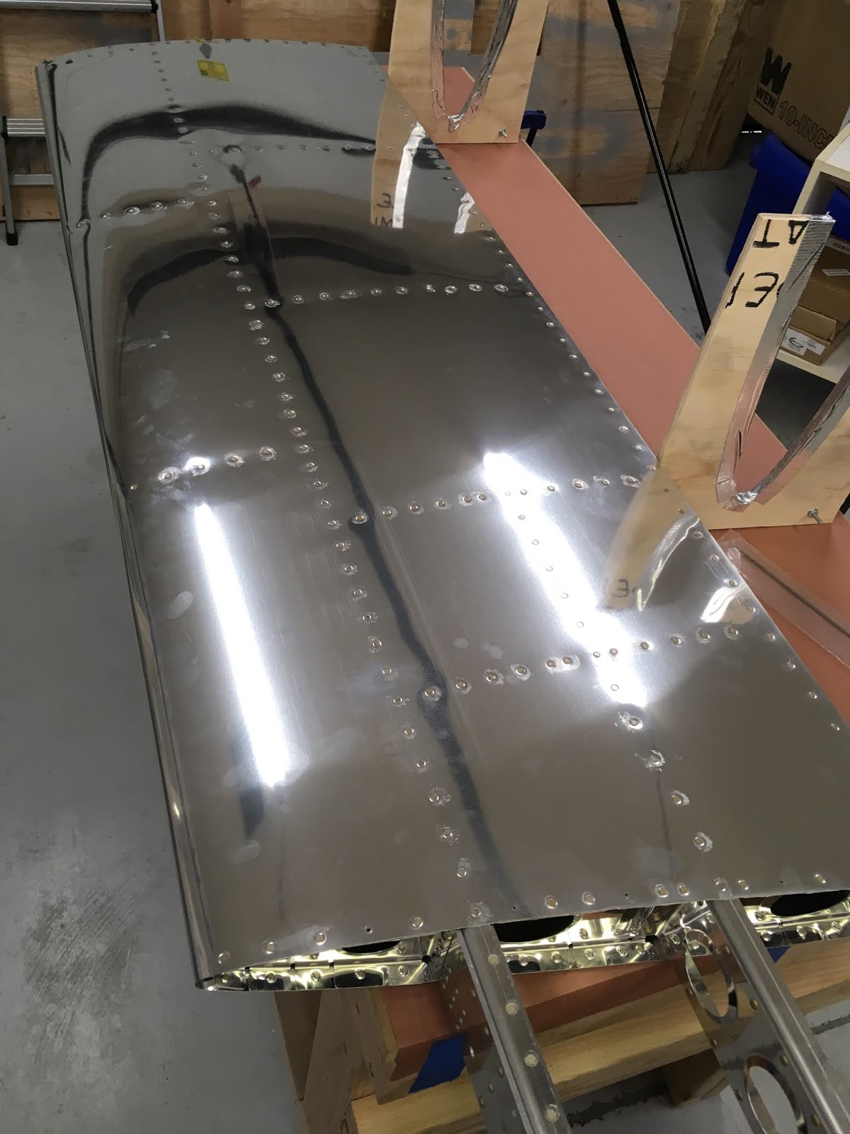 Alex's RV-14A Build Log: Section 8 - Horizontal Stabilizer (riveting ...