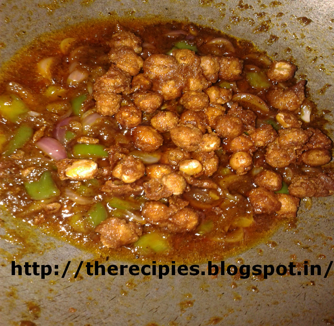 recipe of chili chana fry by mona patel ~ The recipes, Easy recipes