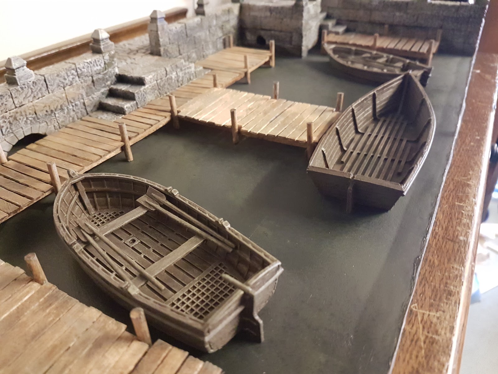 Yith's Wargaming Blog: Building Medieval Docks #5