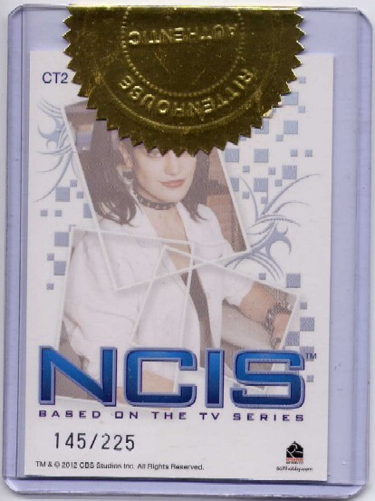 CaptKirk42s Trading Cards Blog: NCIS Box Toppers: Abby and Gibbs