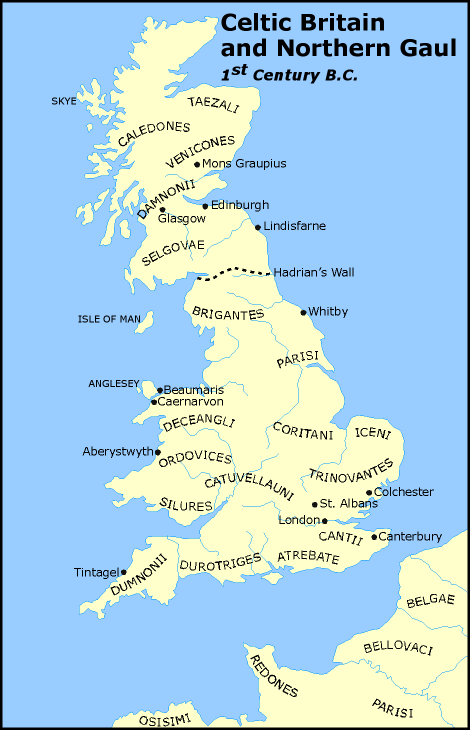 Time Present and Time Past: Britain in the 1st Century AD: Who were the ...