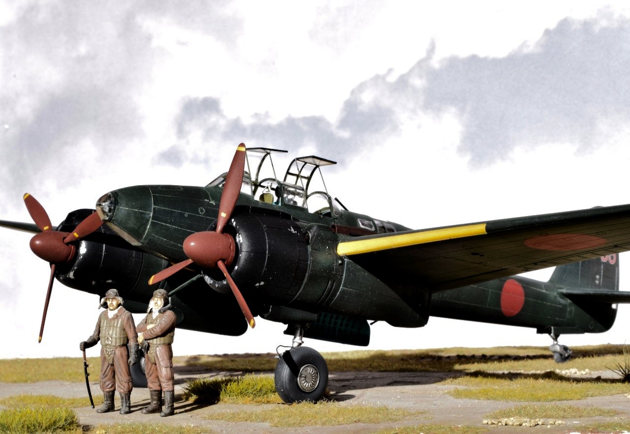 WildEagles: Nakajima J1N1 "Gekko" by Jean Barby