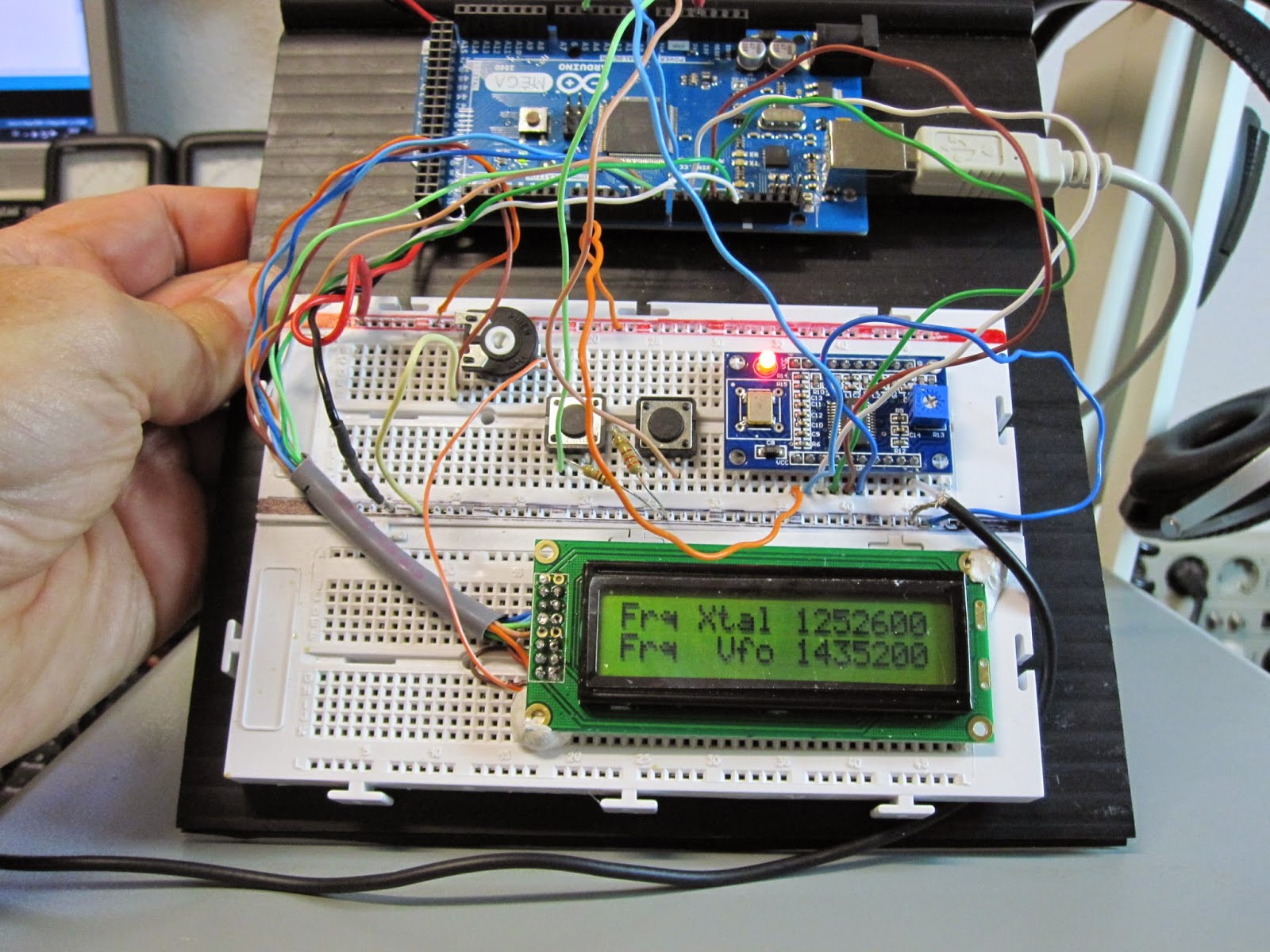 EA1HFS : VFO EXTERNO CON ARDUINO