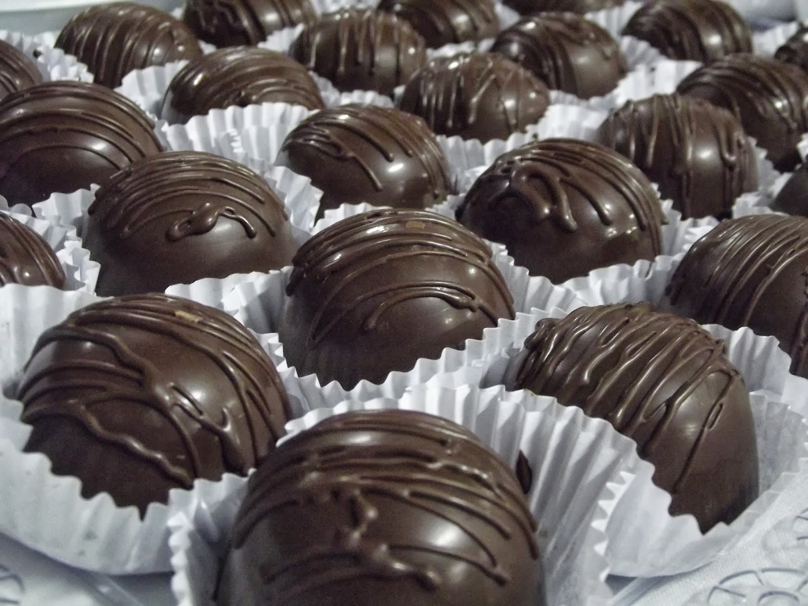 Trufa Santista : Trufas sortidas. Deliciosas!!!