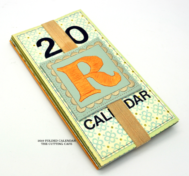 Hand to Paper: 2019 FOLDED CALENDAR