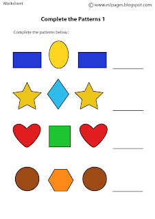 Esl Pages: Patterns Worksheets