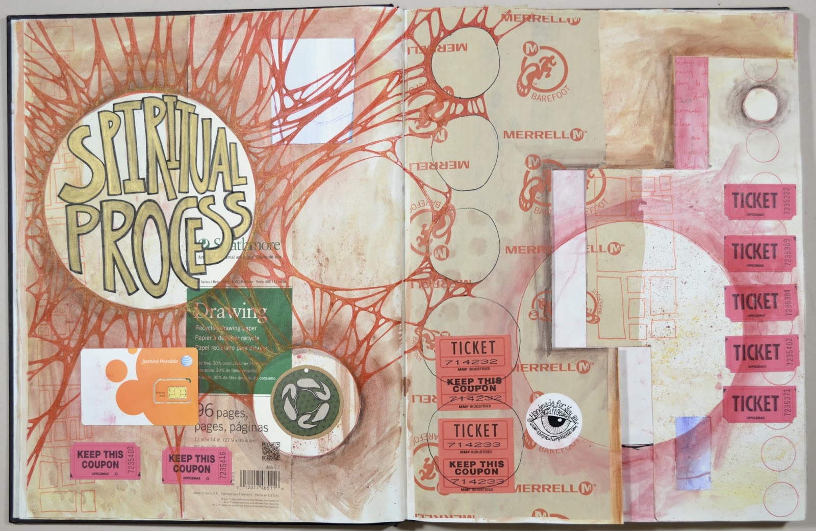 Journal Fodder Junkies: Journal Spread