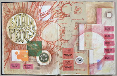 Journal Fodder Junkies: Journal Spread