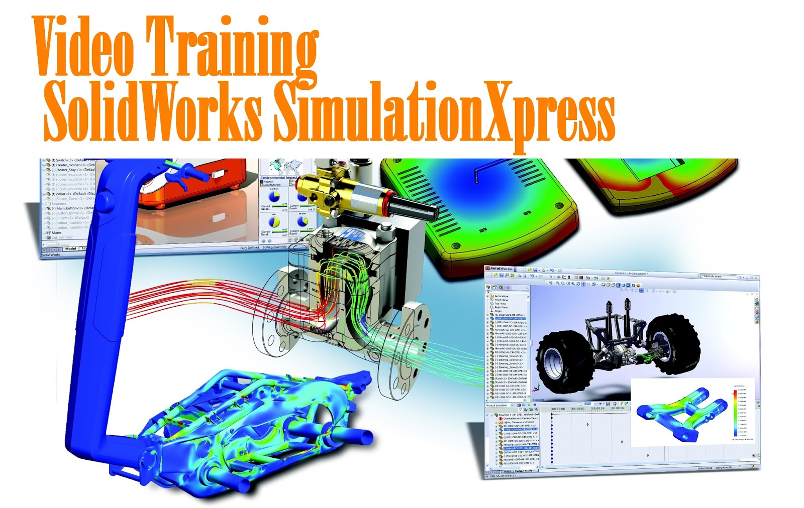 Video Training SolidWorks SimulationXpress | CADCAMCNC | MECAD VIET NAM