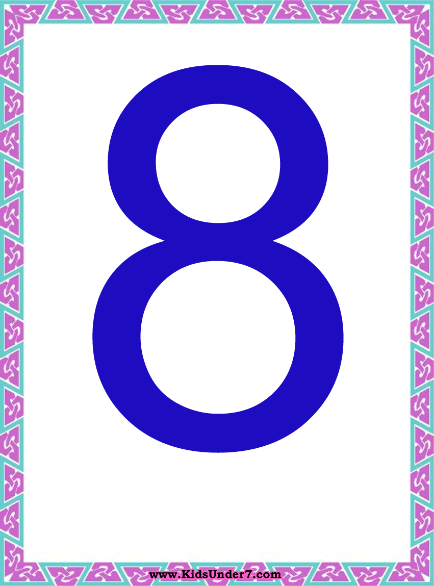 NÚMEROS: TARJETAS NÚMEROS.