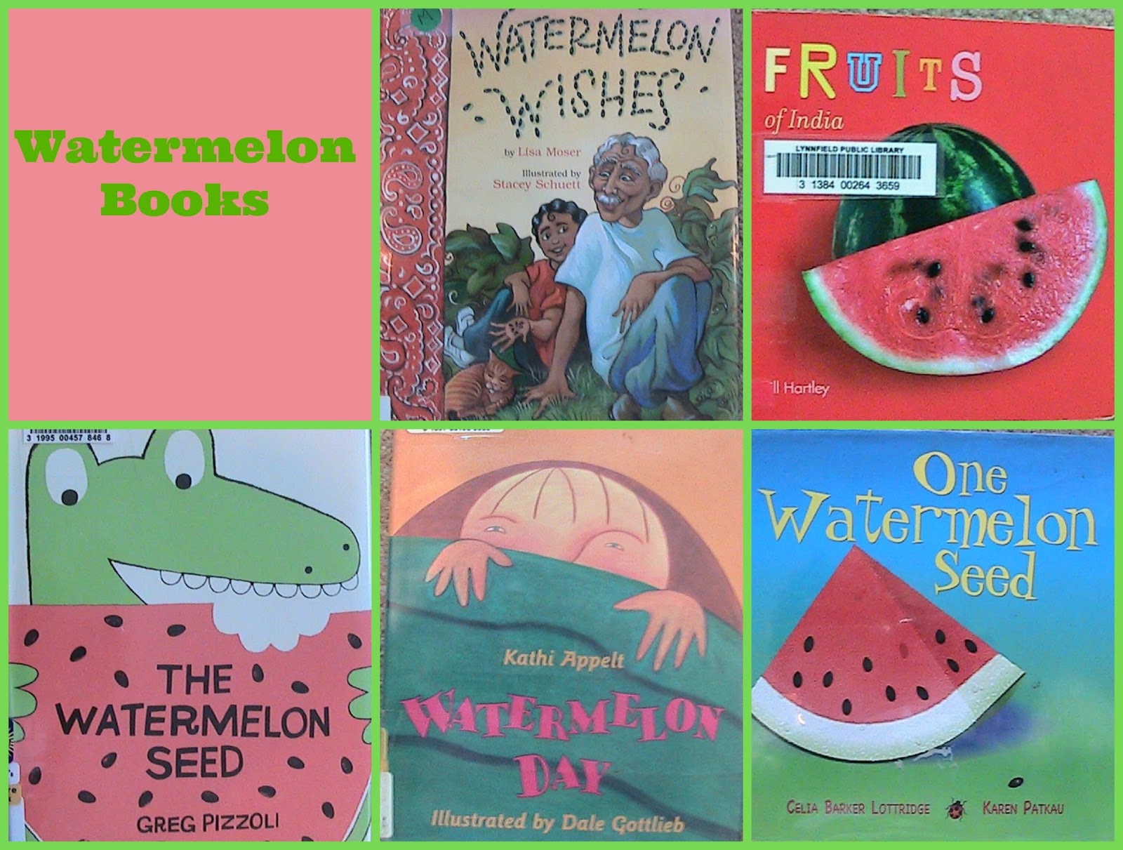 Crafty Moms Share: Watermelon Books & Activities