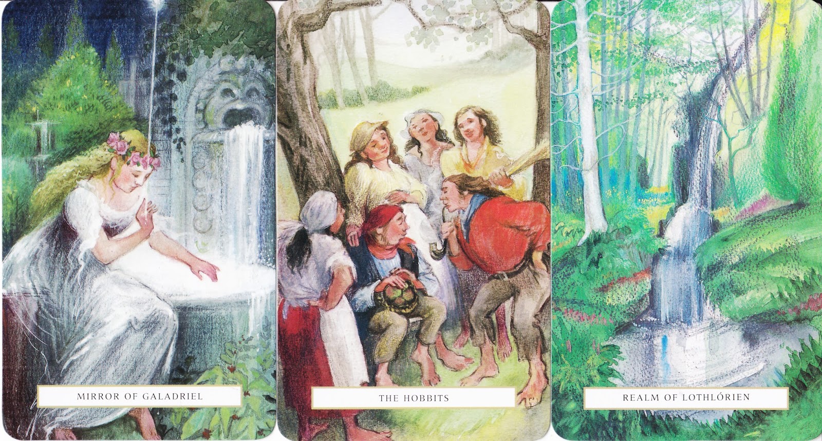 Rowan Tarot: Deck Review -- Lord of the Rings Oracle by Terry Donaldson